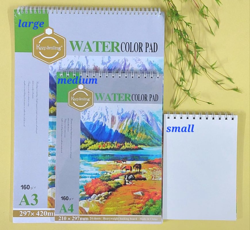 Keep Smiling Watercolor Pad | Garner Stationery