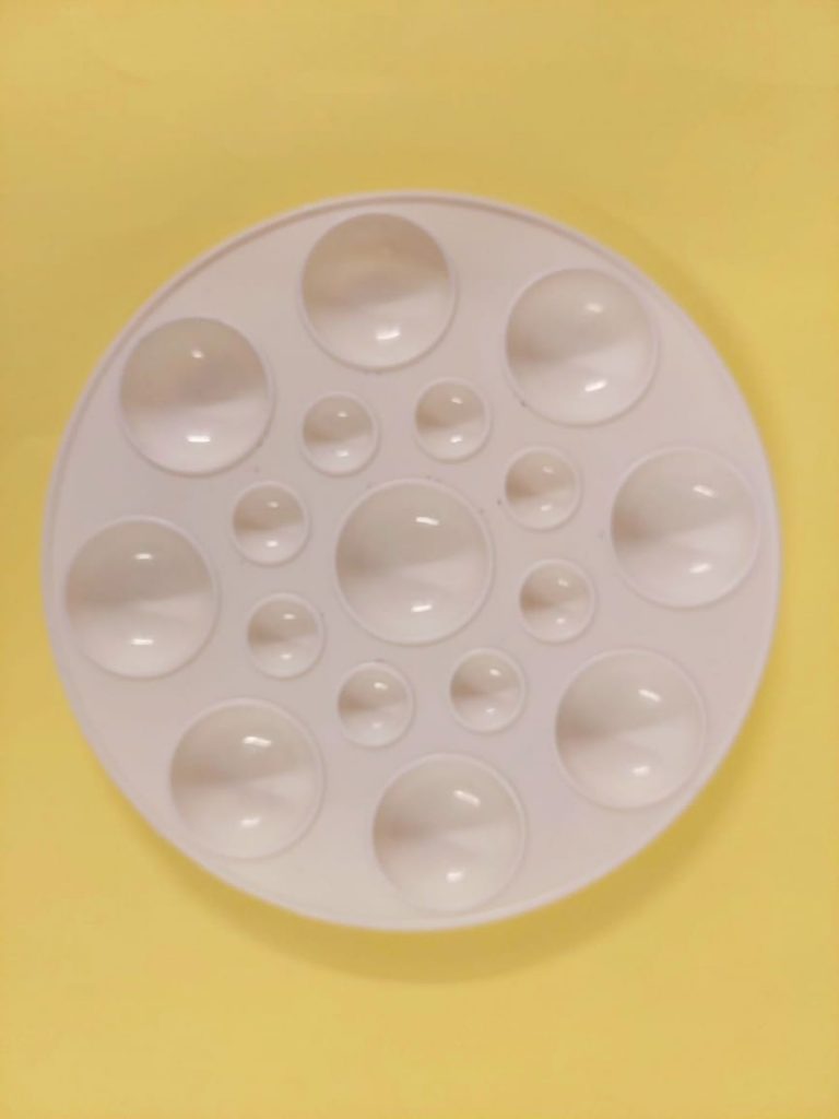 Colour Mixing Plate Round | Garner Stationery