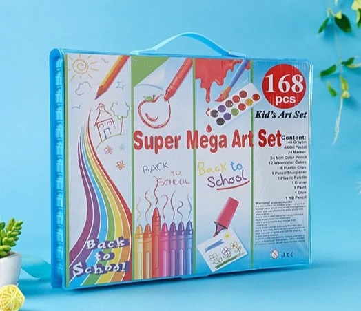 Super Mega Kids Art Set 168Pc | Garner Stationery